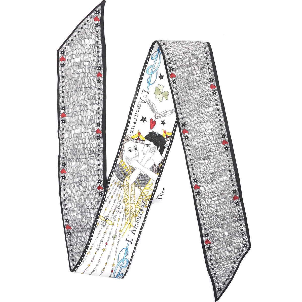 Silk L'Amoureux Mitzah Scarf – STYLISHTOP