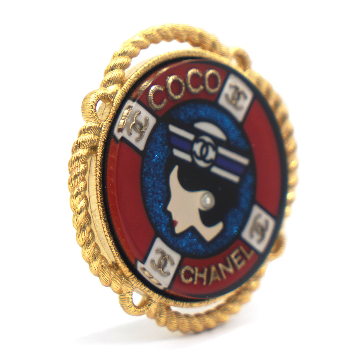 Chanel Coco Nautical Brooch Multi-colours – STYLISHTOP