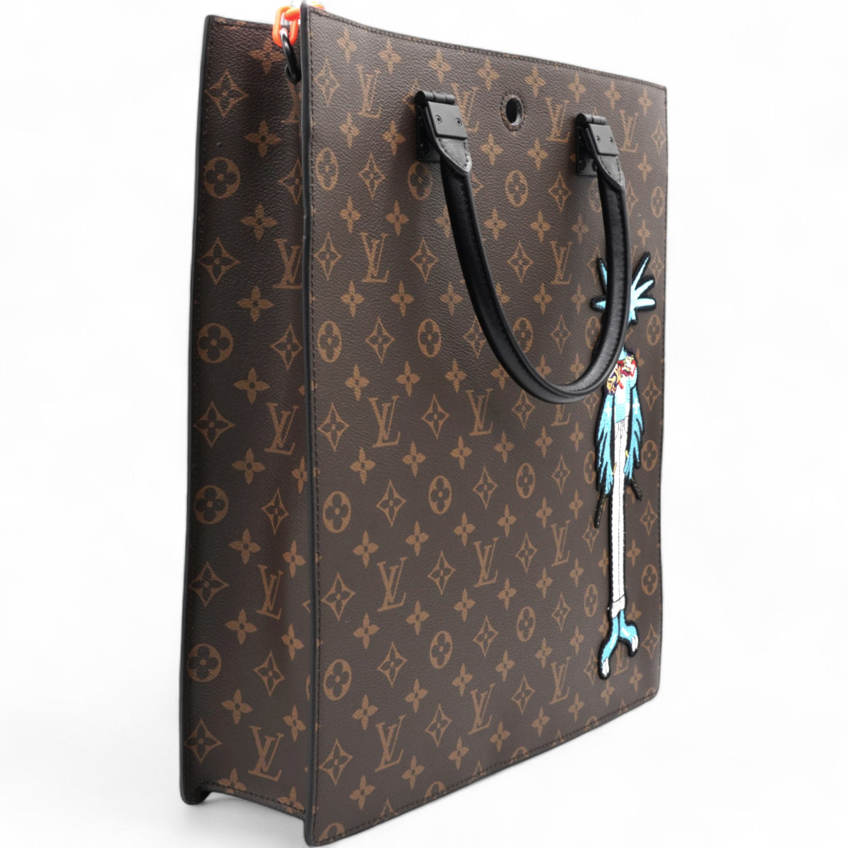 Louis Vuitton Monogram Embroidered Cartoon LV Friends Sac Plat – STYLISHTOP