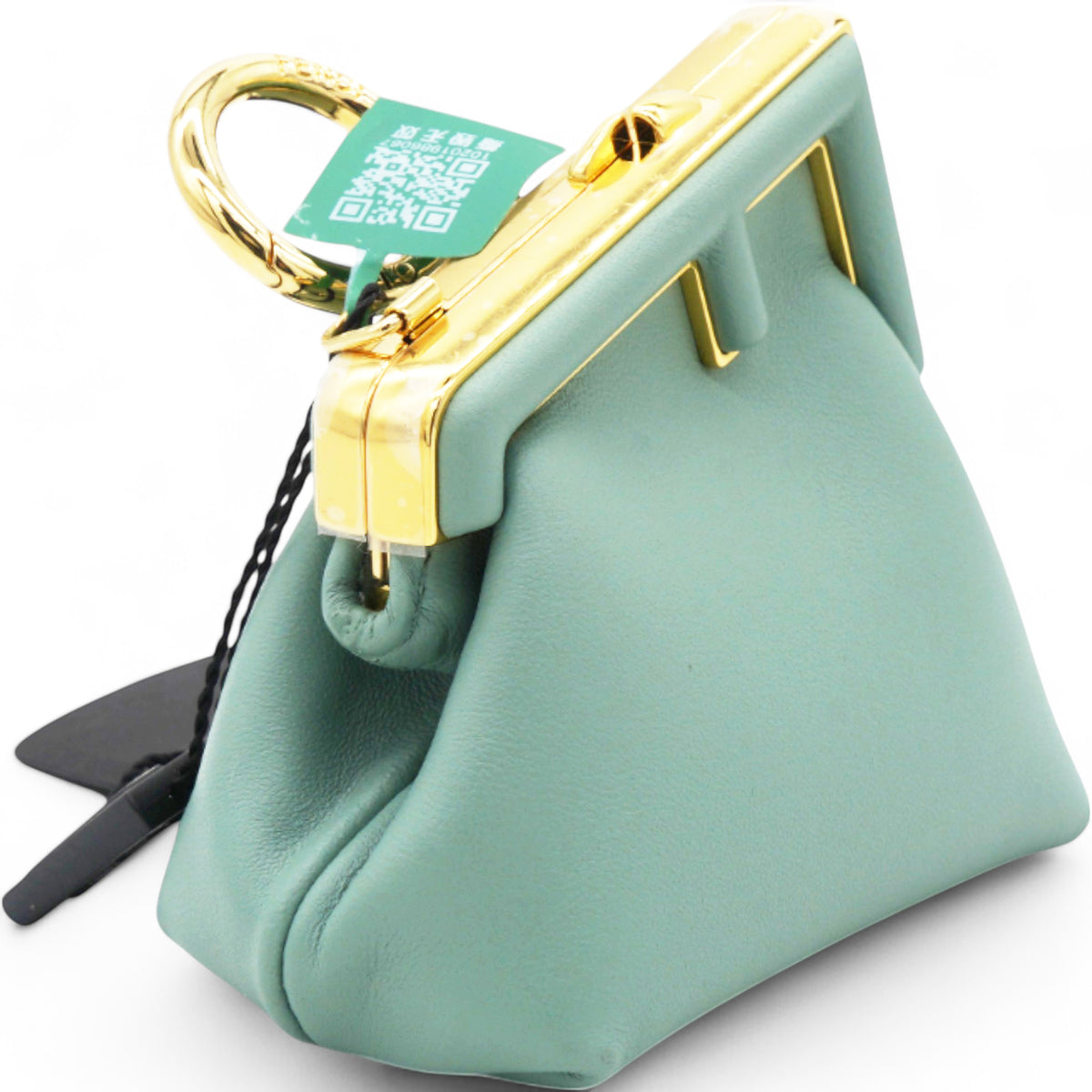 FENDI Shiny Nappa Nano Fendi First Menta – STYLISHTOP